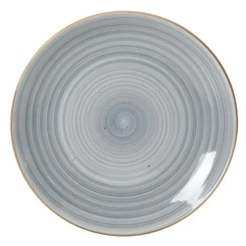 GIBSON HOME Stonebury Handpainted Stoneware Dinnerware Set - Blue