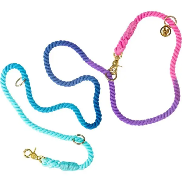 PINK PAPYRUS Pixie Hands-free Rope Dog Leash - Pixie 7ft