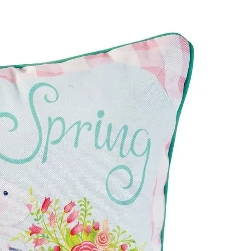 C&F HOME Hello Spring Printed Throw Pillow