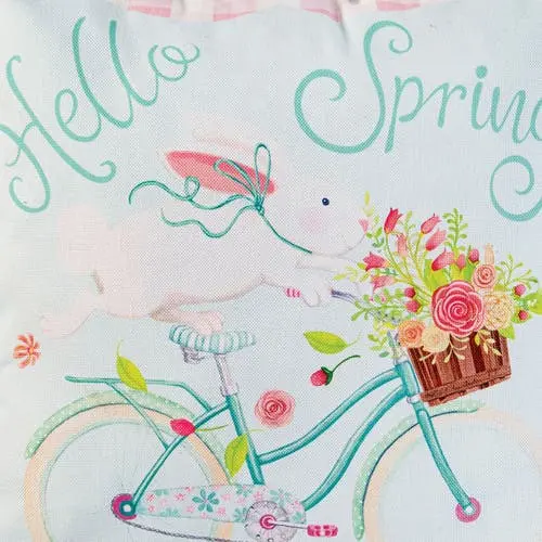 C&F HOME Hello Spring Printed Throw Pillow