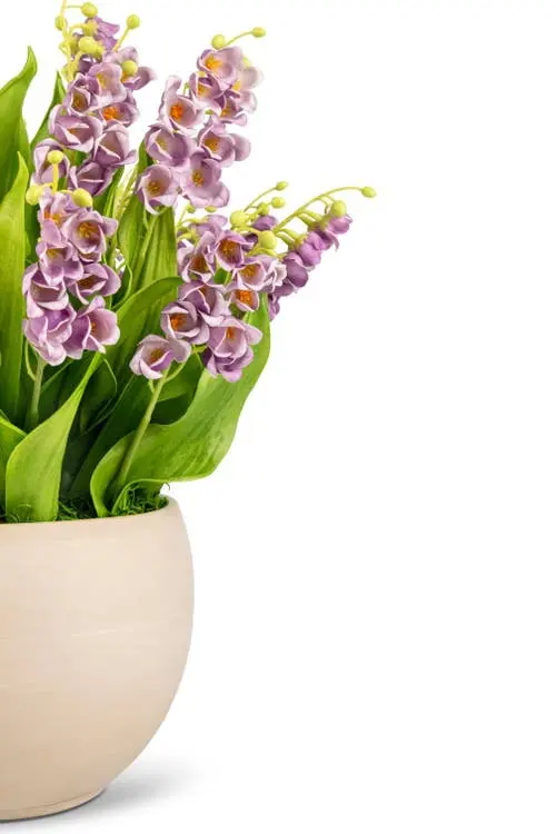 COCOBELLA Cora Realtouch Muguet Arrangementgrande - Periwinkle