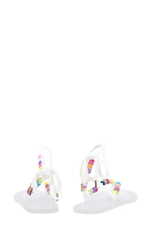 ANCIENT GREEK SANDALS Esther Beaded Ankle Strap Sandal