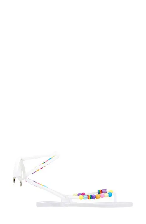 ANCIENT GREEK SANDALS Esther Beaded Ankle Strap Sandal