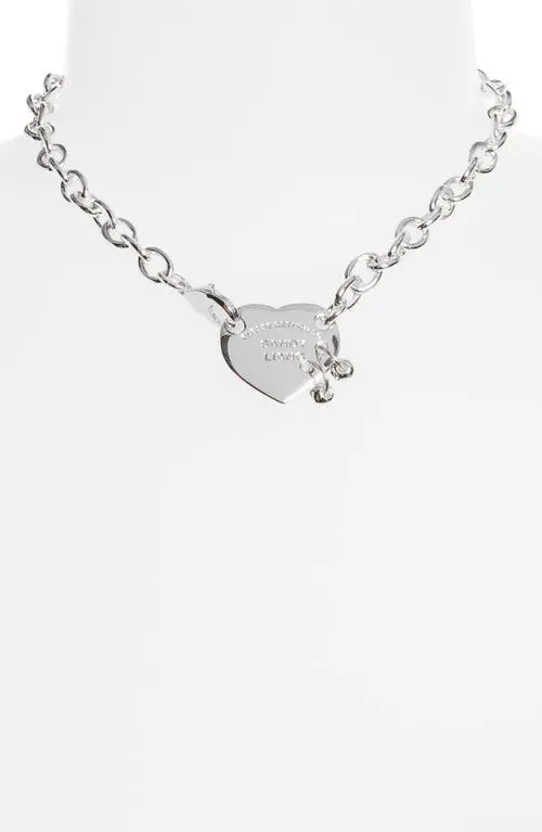 Sandy Liang Heart Pendant Necklace
