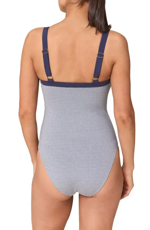 ANDIE The Davenport One-piece Gingham Swimsuit