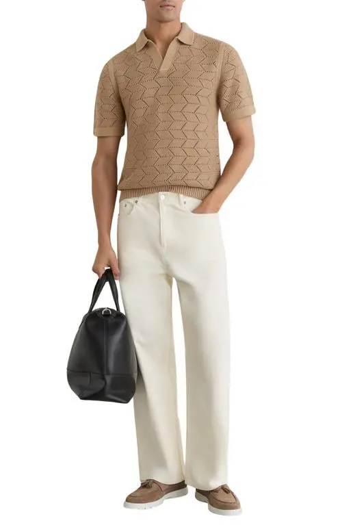 REISS Belford Polo Sweater