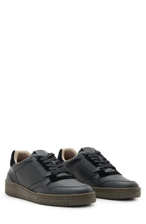 ALLSAINTS Regan Low Top Sneaker - Black/gum
