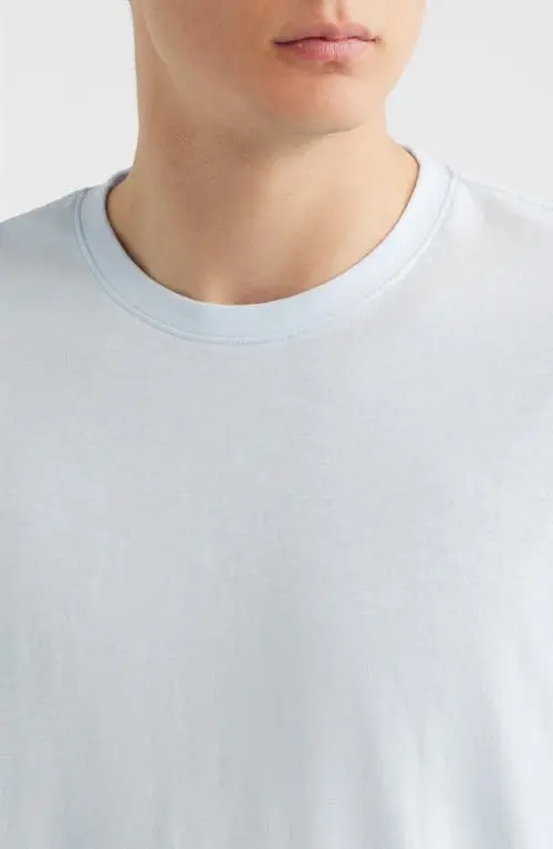 Nordstrom Slub Cotton Crewneck T-shirt - Blue Diamond