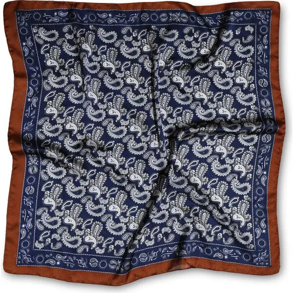 BELLE & BLOOM Library Romance Fashion Scarf - Navy