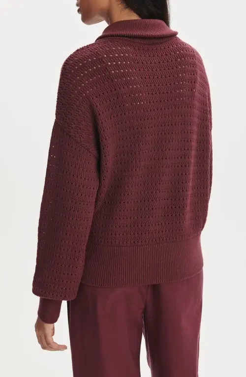Varley Darla Half Zip Sweater