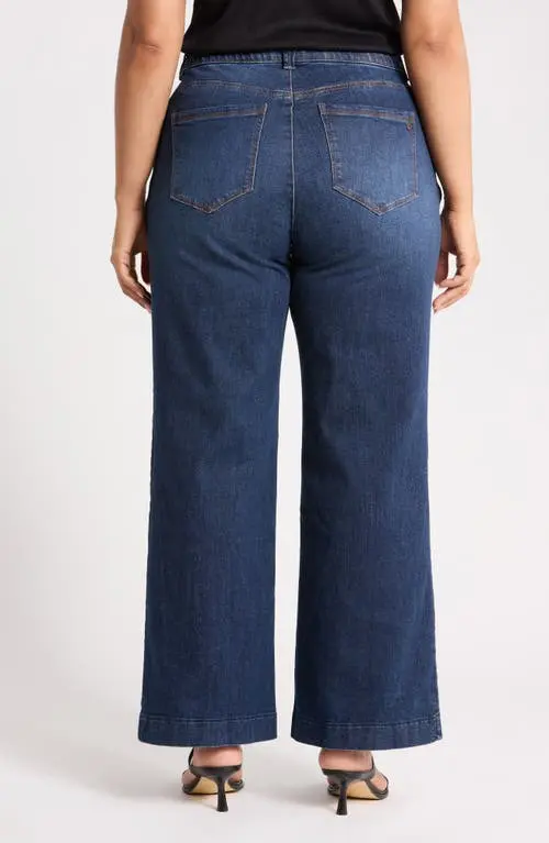 Wit & Wisdom High Waist Wide Leg Jeans