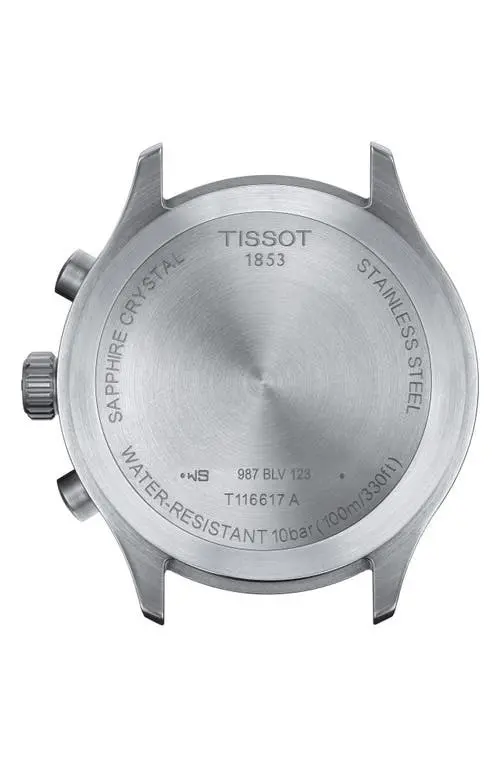 TISSOT Chrono Xl Chronograph Leather Strap Watch