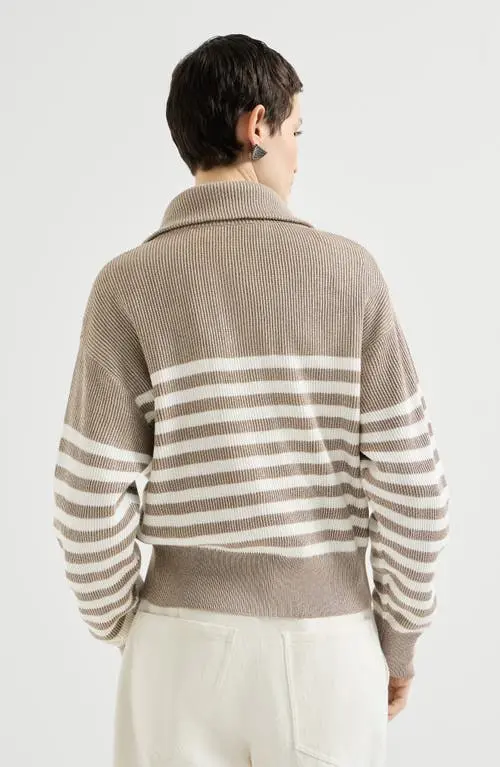 Brunello Cucinelli Sparkling Cotton Cardigan