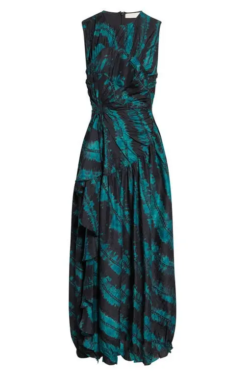 Ulla Johnson Veda Shibori Silk Dress