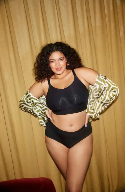 Elomi Downtime Wireless Bralette - Black