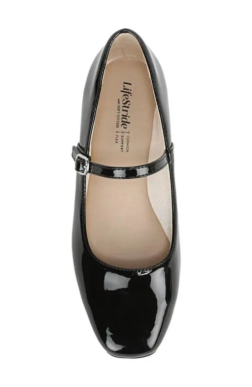 LIFESTRIDE Beloved Mary Jane Flat - True Black
