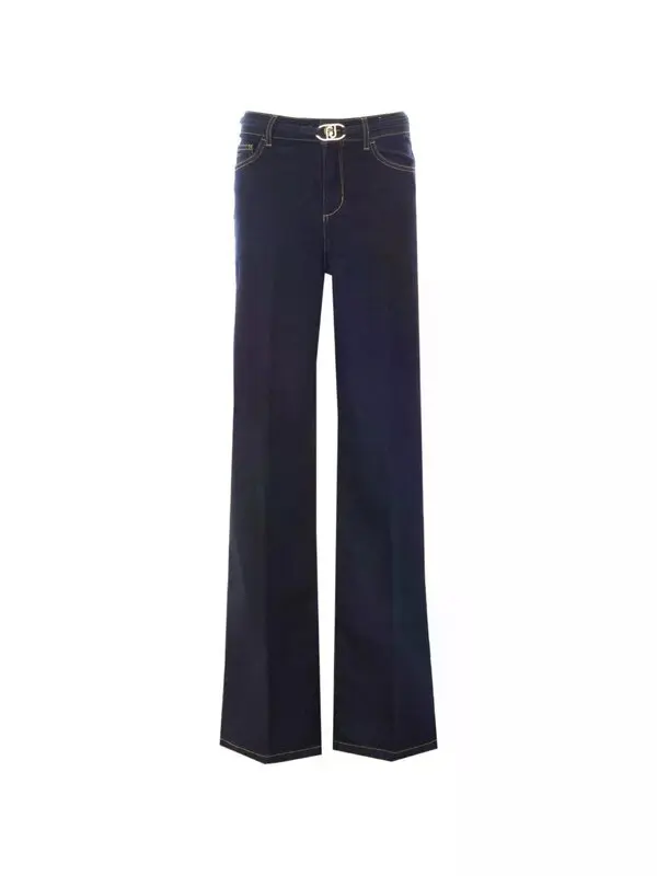 Liu Jo Belted Flared Jeans