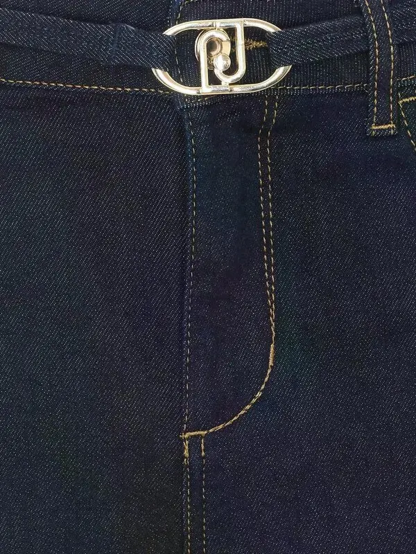 Liu Jo Belted Flared Jeans