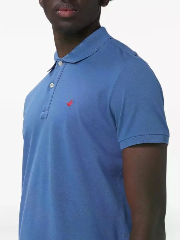 BROOKSFIELD Logo-embroidered Cotton Polo Shirt