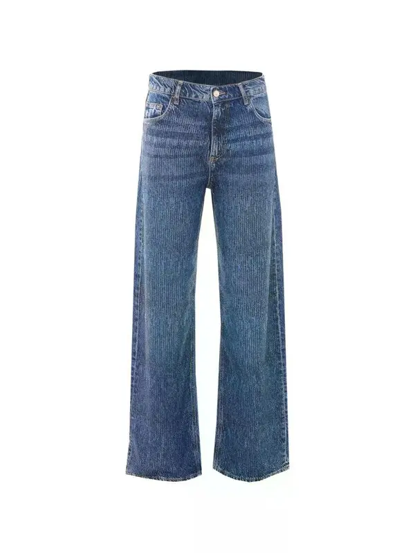 Liu Jo Rhinestone Embellished Jeans
