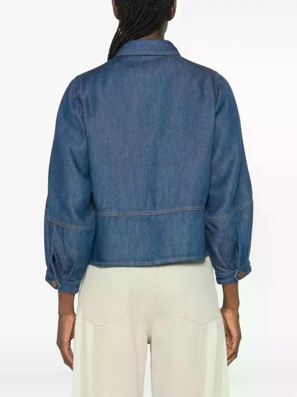 SESSUN Contrast-stitched Jacket