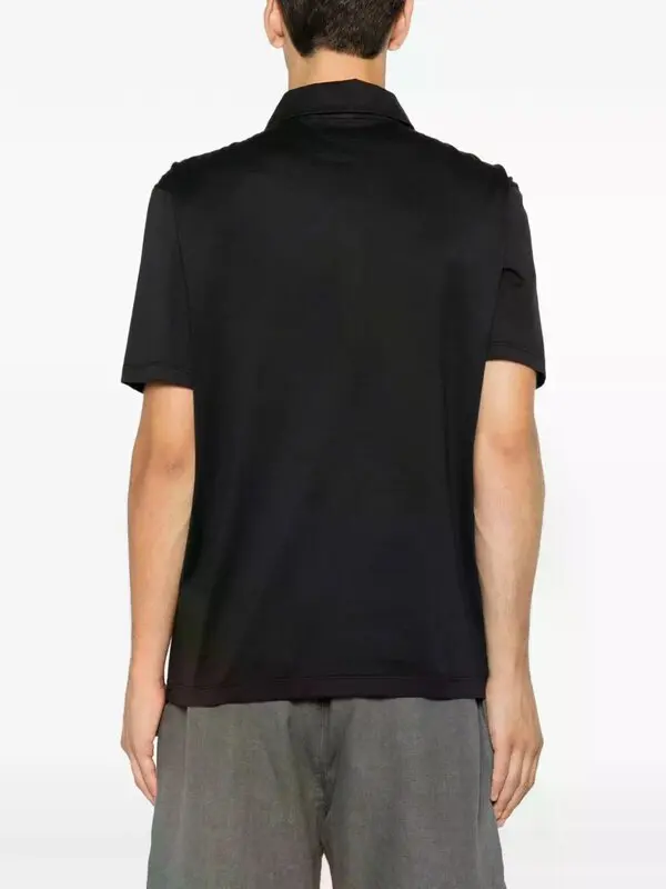 C.P. COMPANY Logo-print Polo Shirt