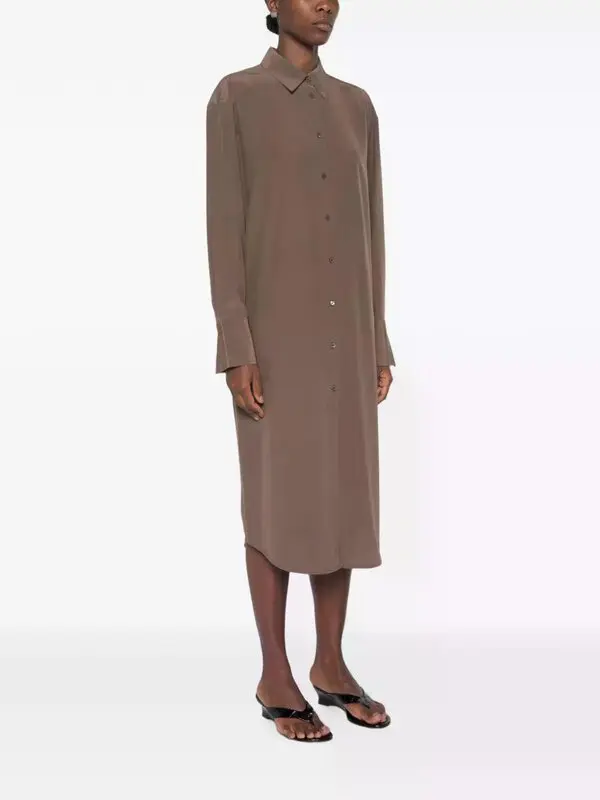 TOTEME Long Sleeves Midi Dress