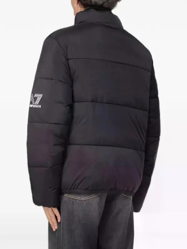 EA7 Quilted Logo Jacket