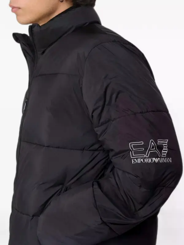 EA7 Quilted Logo Jacket
