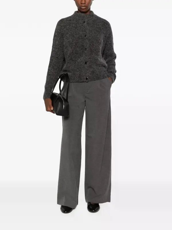 GESTUZ Alpha Button-up Cardigan - Grey