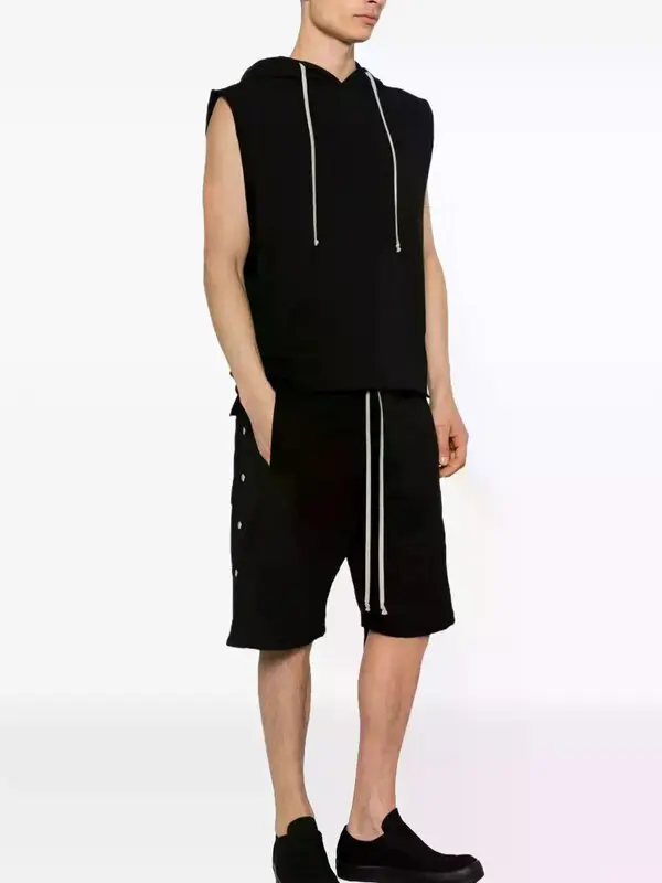 Rick Owens Sleeveless Hoodie