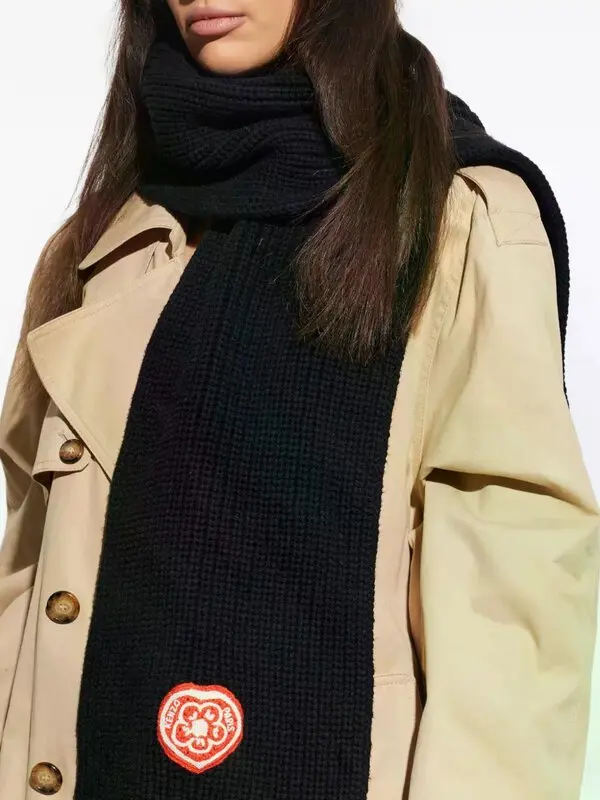 Kenzo Logo-patch Scarf