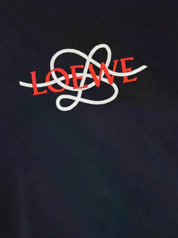 Loewe Embroidered Logo T-shirt