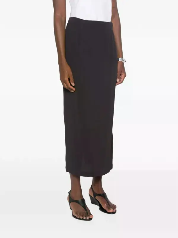 Sú Midi Skirt With Rear Slit