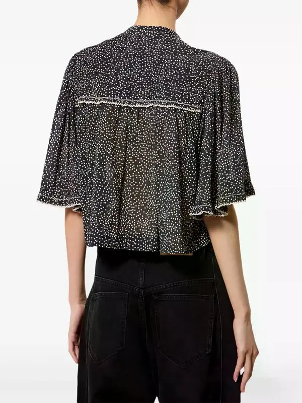 MARANT ETOILE Douna Top - Black