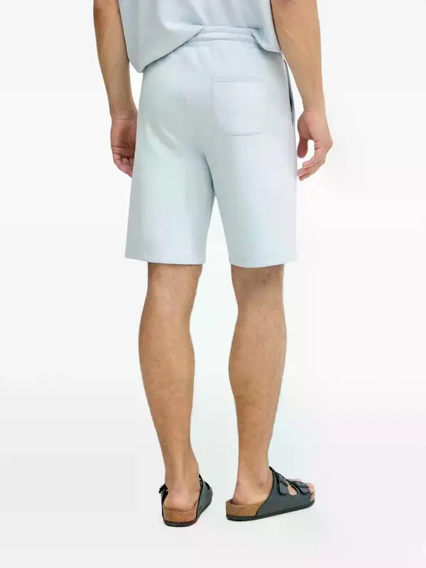 Karl Lagerfeld Logo Print Drawstring Shorts