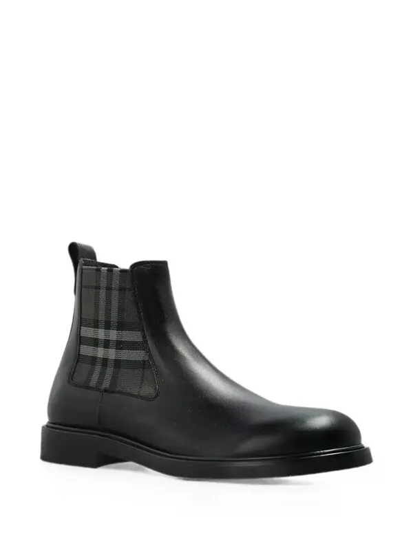 Burberry Pembroke Leather Boots