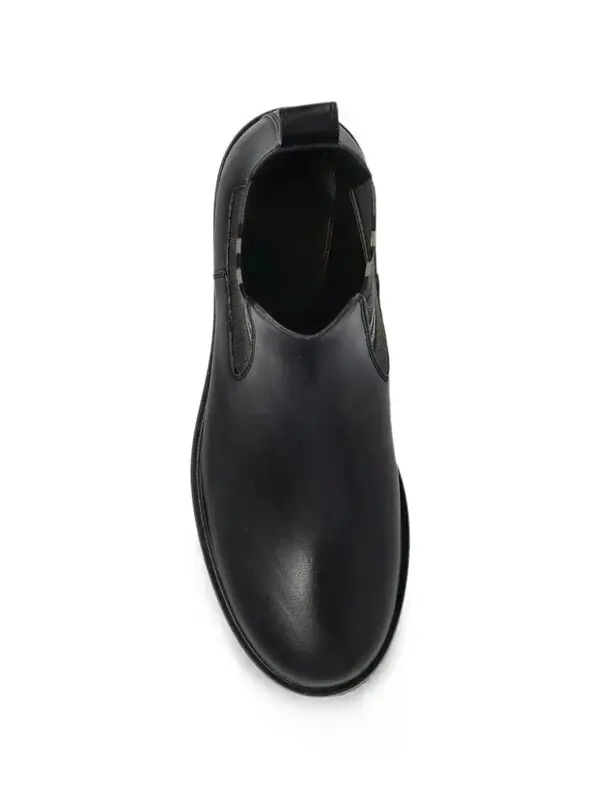 Burberry Pembroke Leather Boots
