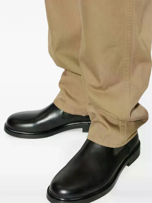 Burberry Pembroke Leather Boots