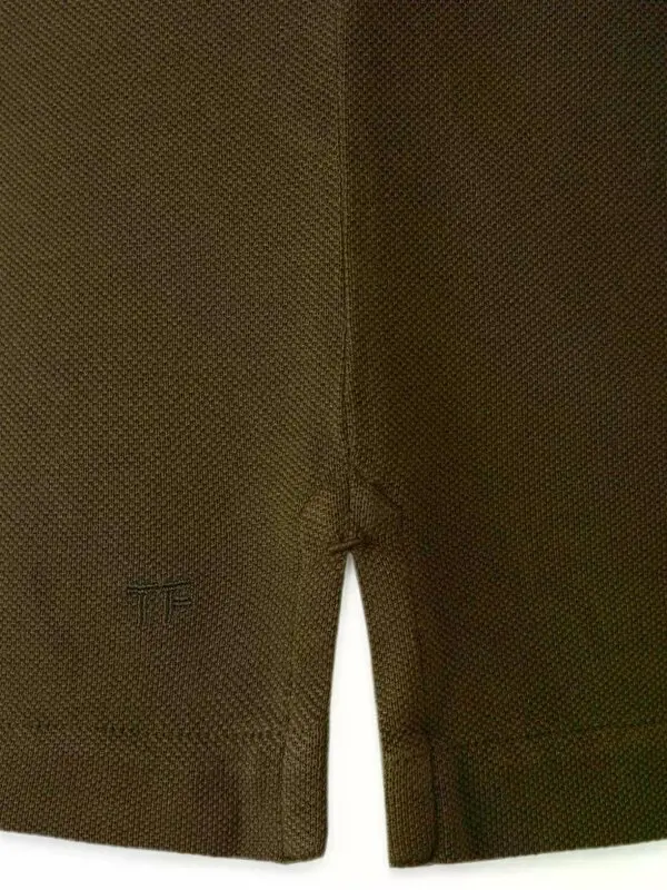 TOM FORD Logo-embroidered Piqué Polo Shirt