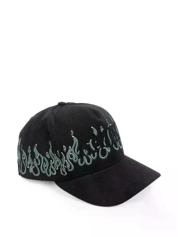 Amiri Embroidered Baseball Cap - Black