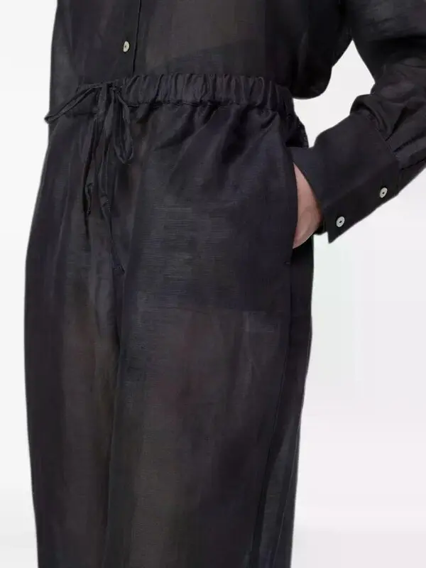 120% Lino Palazzo Pants