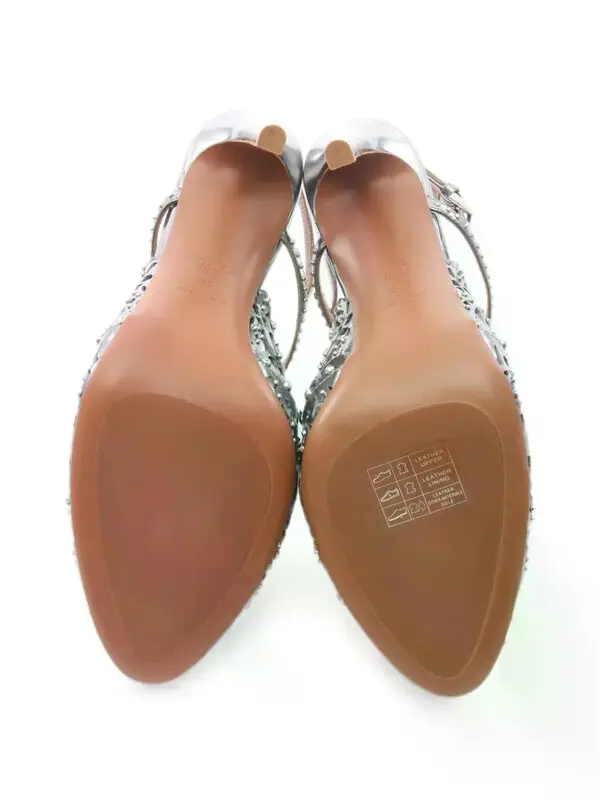 Alaïa Metallic Punching-studs Pumps
