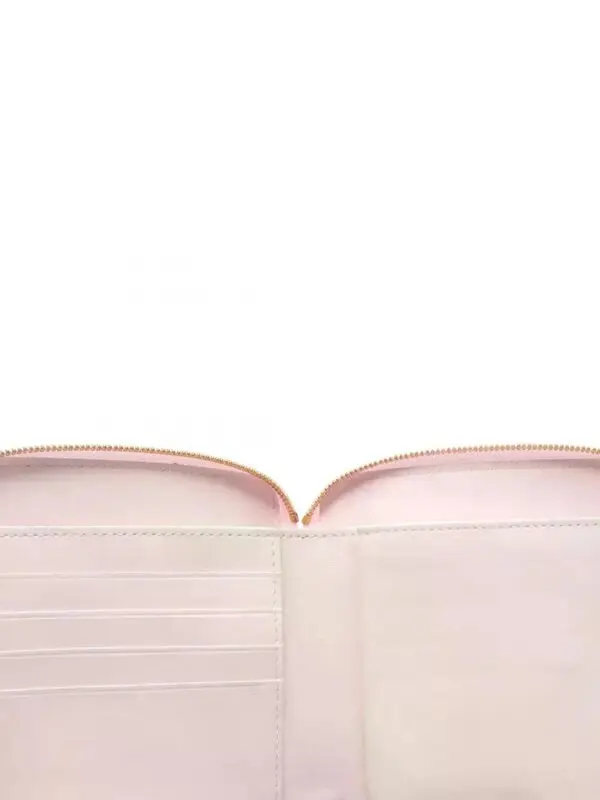 Bottega Veneta 2000s Intrecciato Leather Wallet - Pink