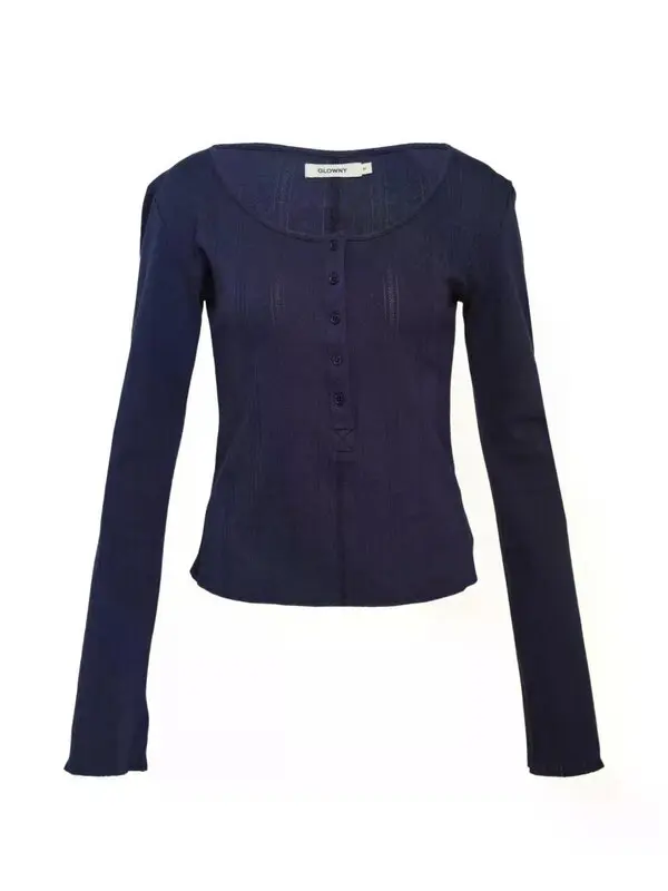 GLOWNY Honey Polo Top