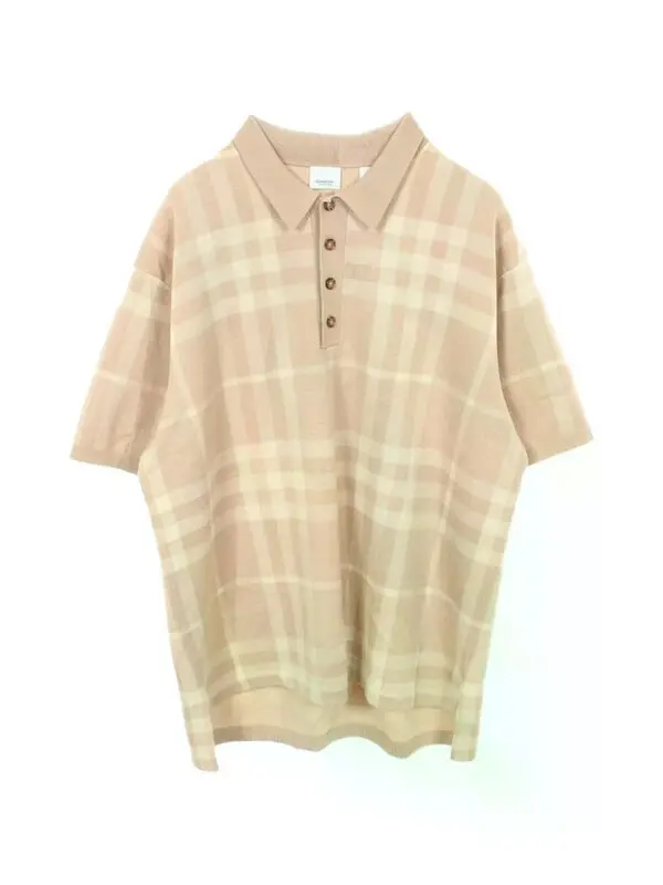 Burberry Check Jacquard Polo Shirt