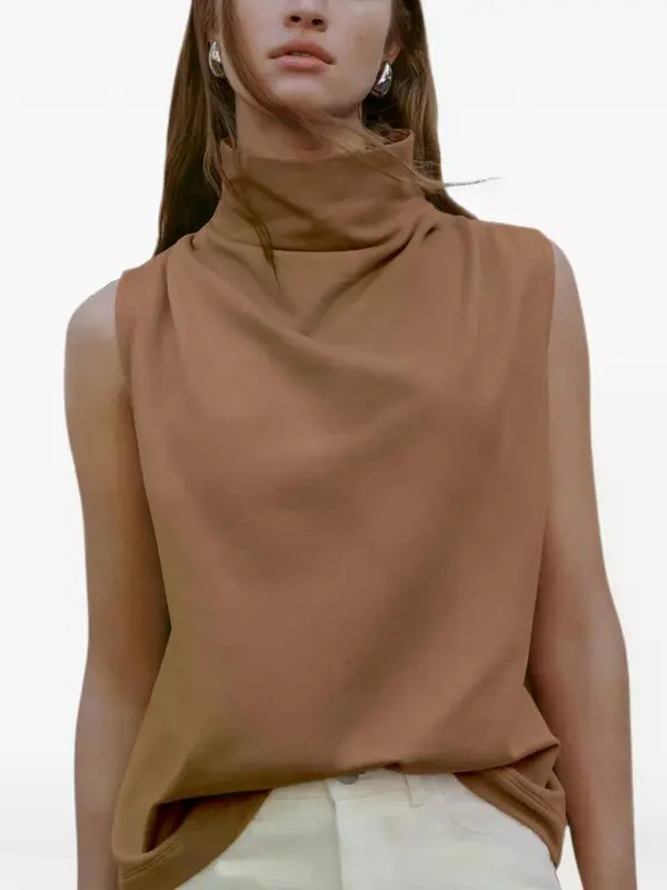MARCELLA Finch High Neck Sleeveless Top