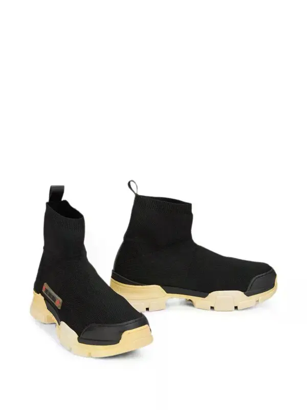 Moschino Patch Sock-design Sneakers