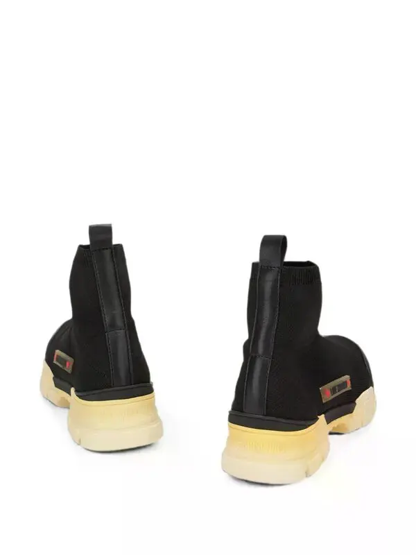 Moschino Patch Sock-design Sneakers