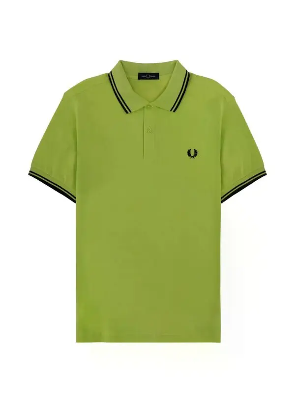 Fred Perry The Twin Tipped Polo Shirt - Green